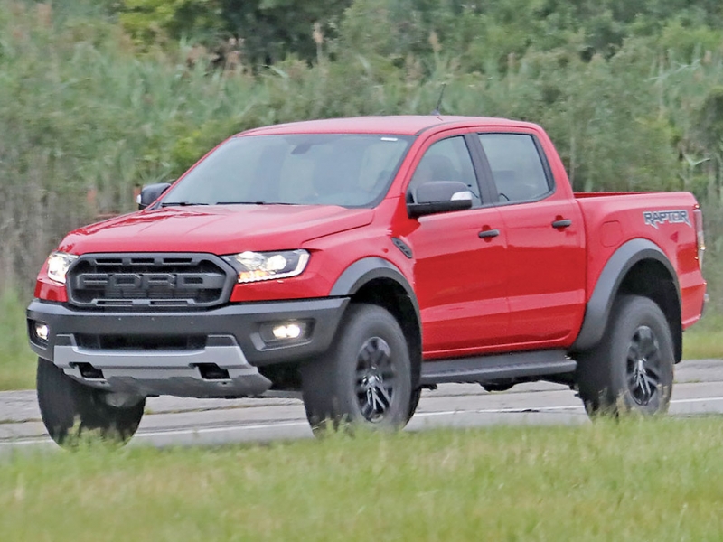 Left-hand-drive Ford Ranger Raptor spotted