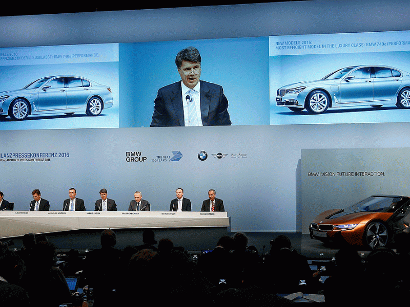 BMW CEO's strategy puts focus on EVs, luxury vehicles