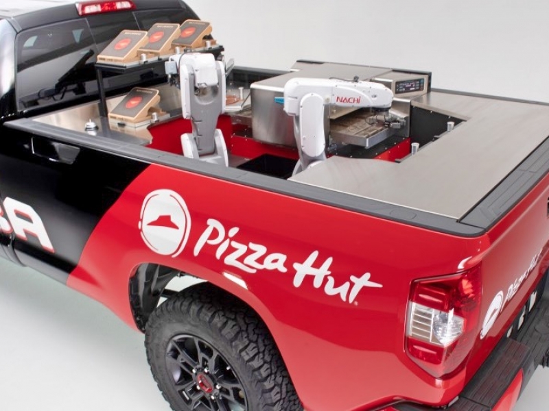 Toyota's robotic oven ups automotive pizza wars