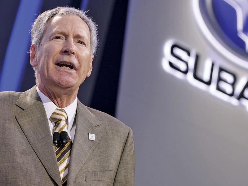 Subaru of America CEO Tom Doll sees another record year ahead for ...