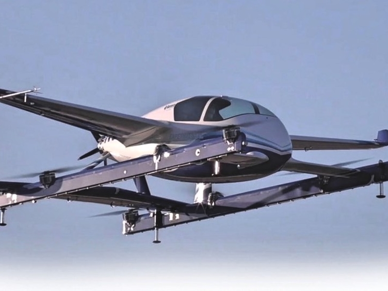 Boeing's flying taxi makes first test flight
