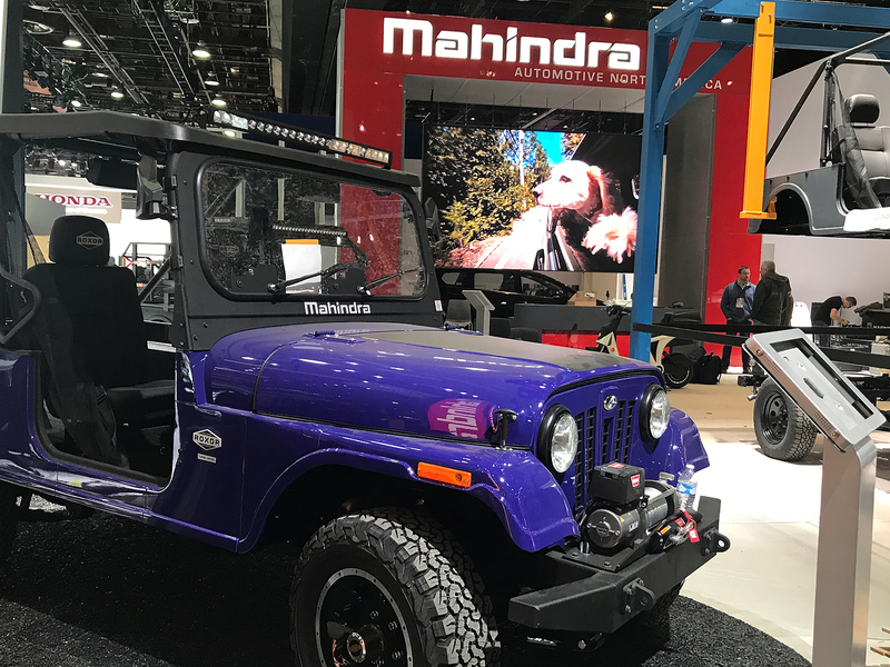 Jeep scores in legal spat with Mahindra as Roxor rolls into Detroit