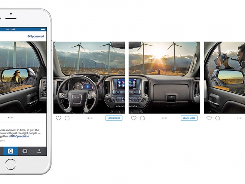GMC uses Instagram to pitch premium lineup
