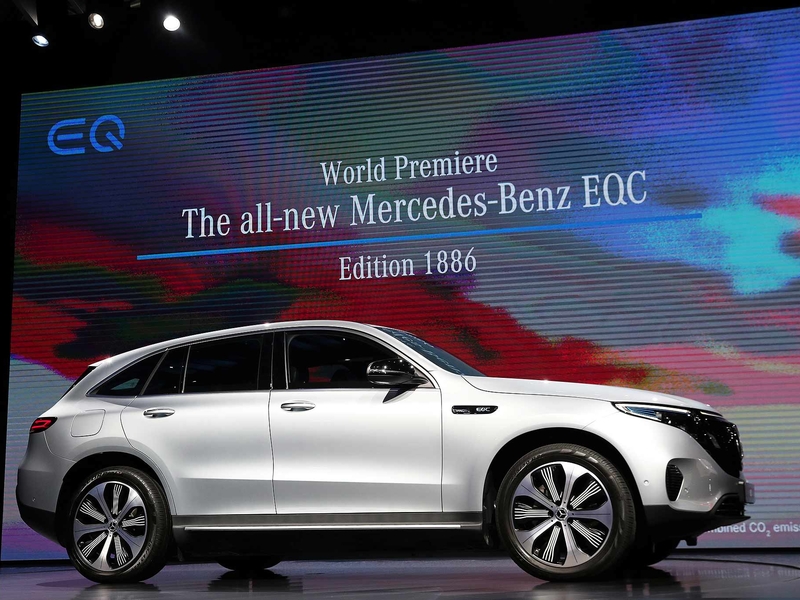 Mercedes launches EQC electric crossover output