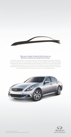 Infiniti ads show off new global image plans | Automotive News
