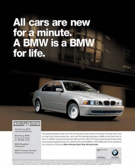 BMW ad campaign aims for buyers' head, heart | Automotive News