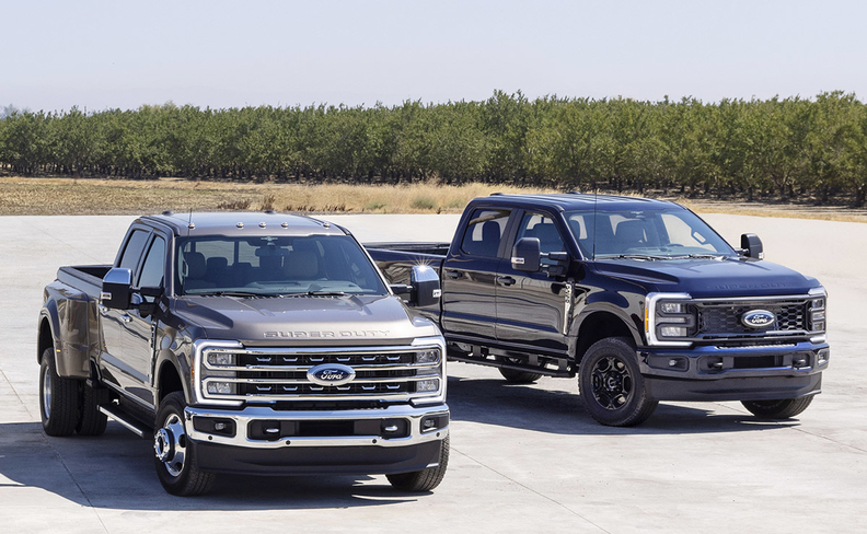2023 Ford Super Duty boasts amped-up power, towing, tech | Automotive News