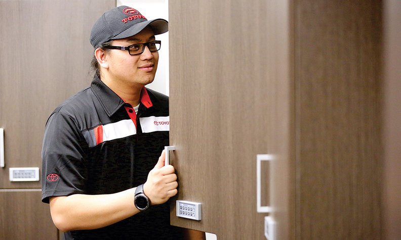 Asbury Automotive Group spruces up dealership employee locker rooms to ...