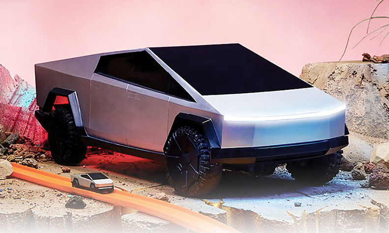 Toy Tesla Cybertruck also has a waitlist | Automotive News