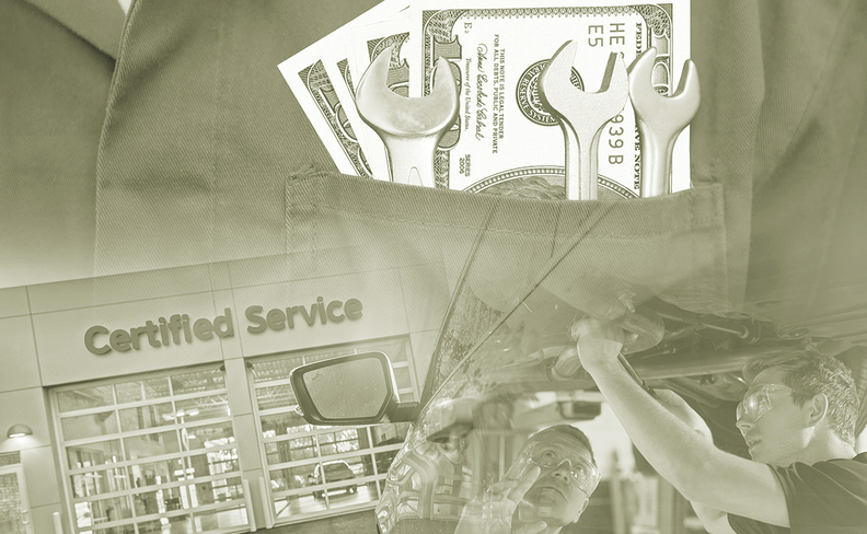 If 100% fixed absorption is magic number, many dealers have work to do ...