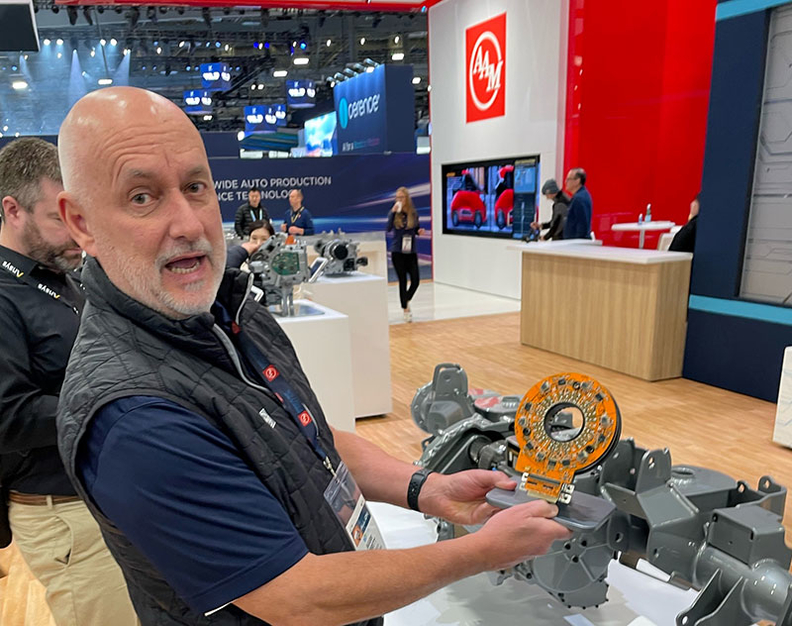 American Axle outlines EV component strategy at CES 2024 | Automotive News