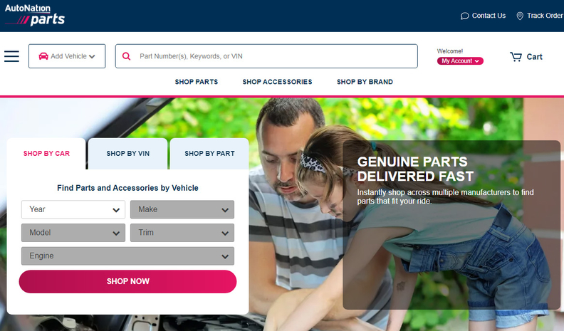 AutoNation launches e-commerce auto parts website | Automotive News