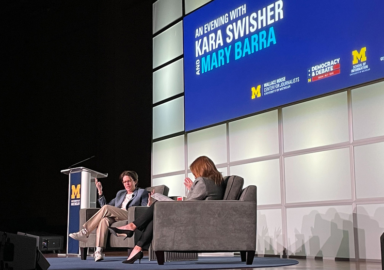 GM CEO Mary Barra talks with Kara Swisher on AVs, technology ...