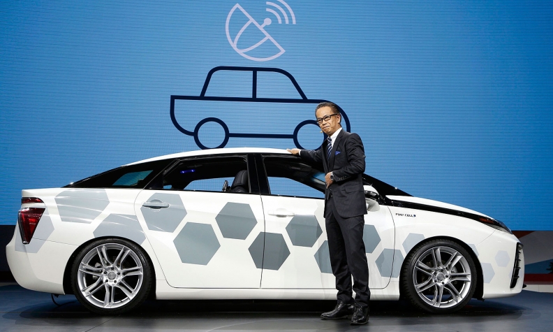 Is Toyota turning the Mirai into a mobile network server? | Automotive News