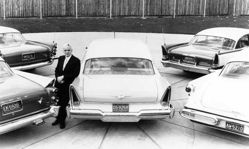 Virgil Exner, noted Chrysler designer who shook up 1950s styling, is ...