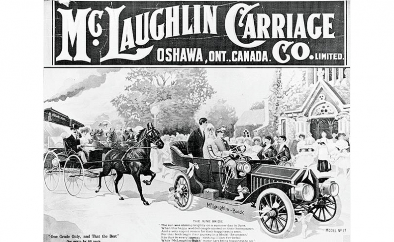 McLaughlin Motor Car Co., forerunner to GM Canada, is formed ...