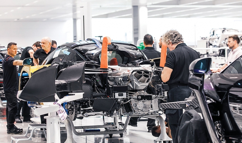 How to build a McLaren supercar | Automotive News