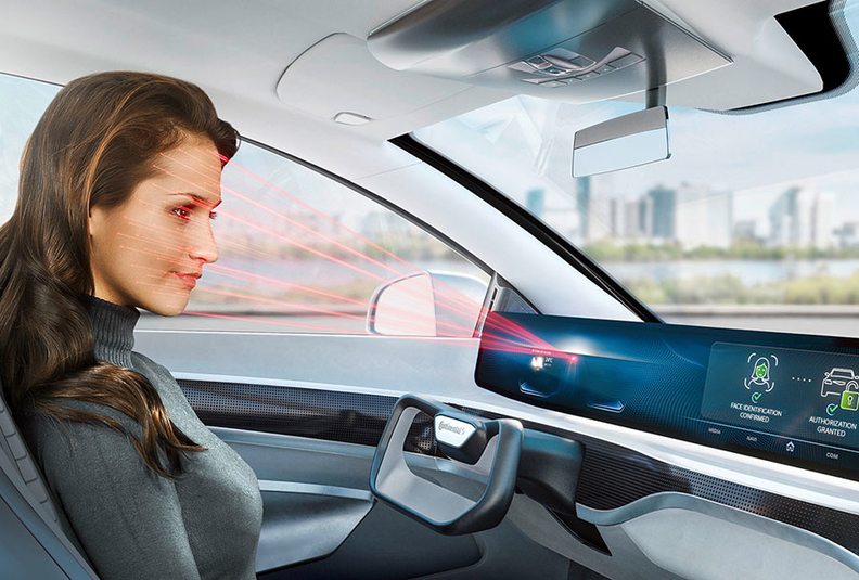 Continental highlights facial recognition features at CES | Automotive News