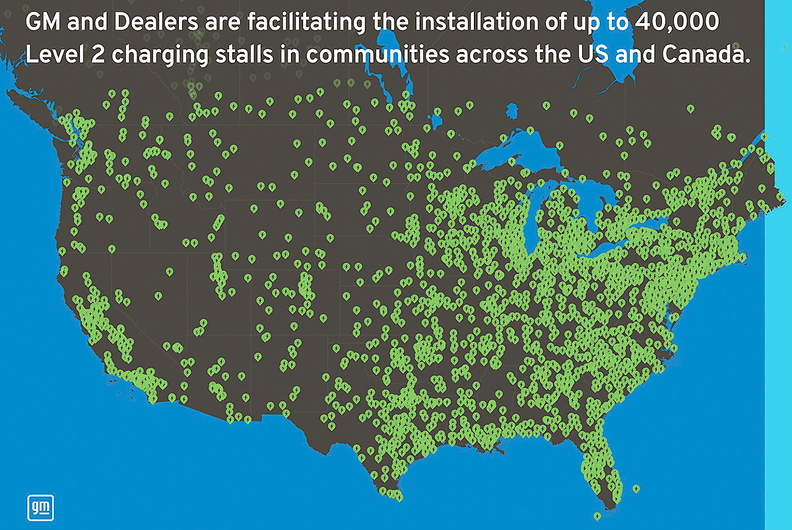 GM partners with car dealers to grow an EV charging network ...