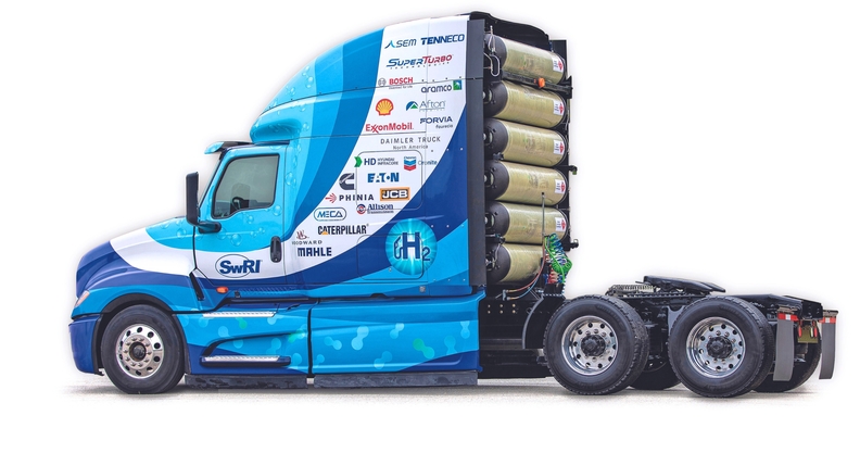 Forvia's hydrogen tanks lower costs, add range to Class 8 trucks ...