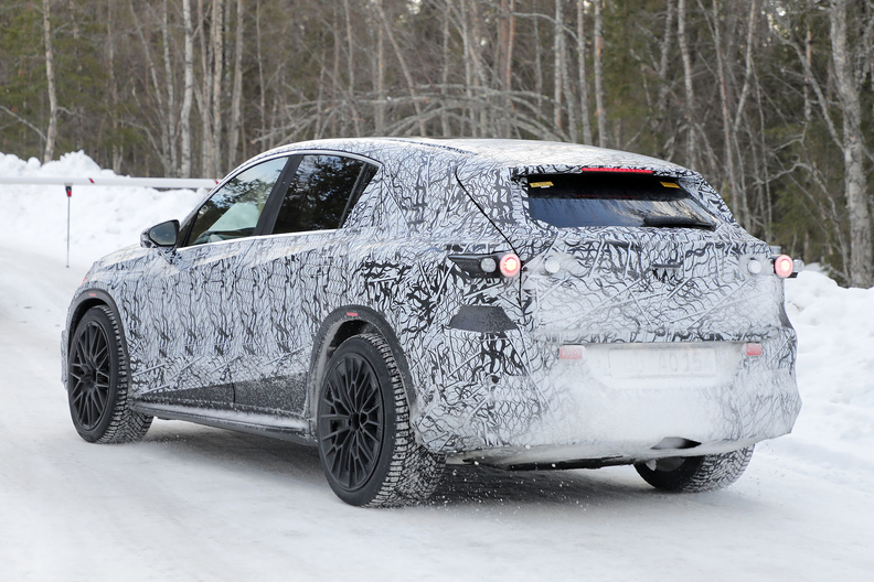 AMG GLC EV spotted testing in Arctic | Automotive News