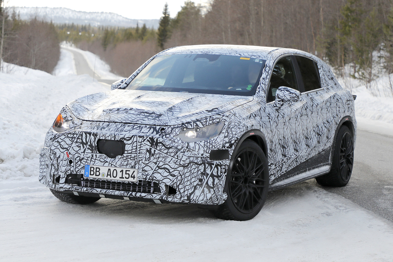 AMG GLC EV spotted testing in Arctic | Automotive News