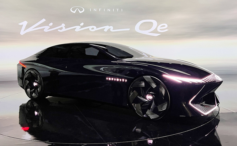 Infiniti Vision Qe concept signals EV segment debut | Automotive News
