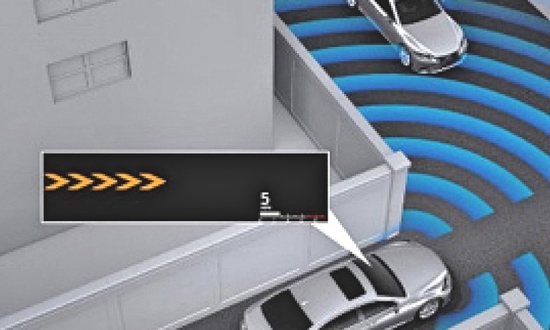 Lexus LS to sport front end traffic warning system | Automotive News