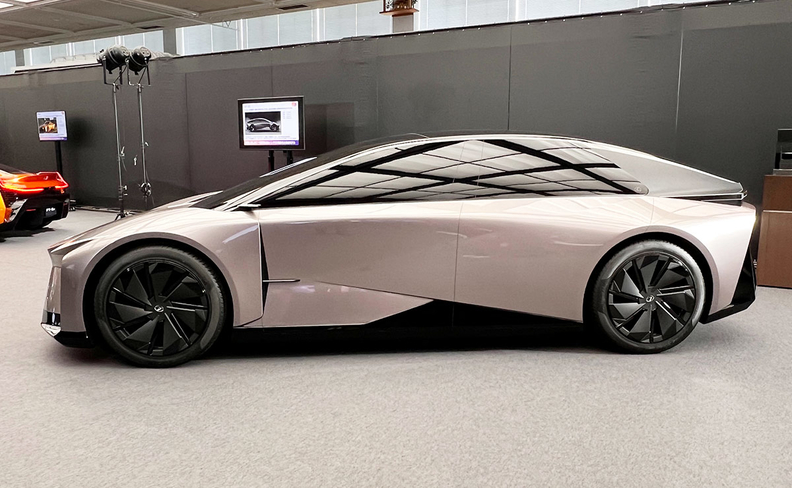 Lexus shows LF-ZC, LF-ZL concepts as new Tesla-fighting EVs ...