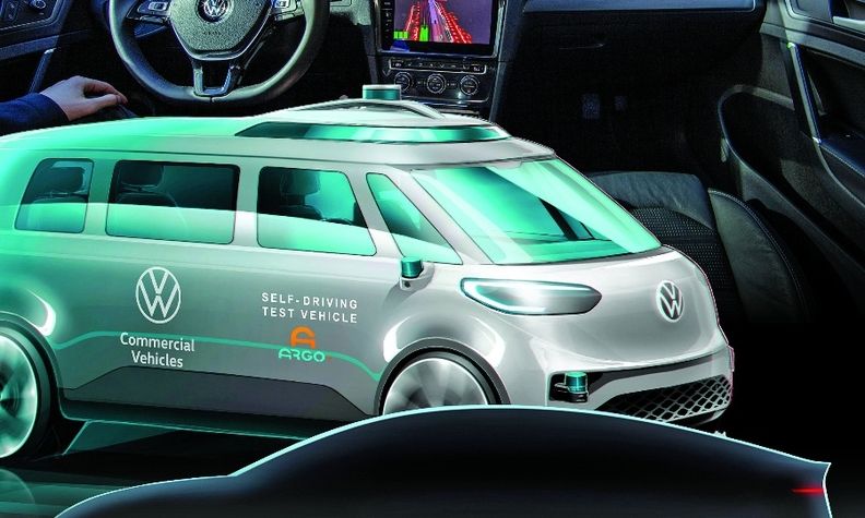 VW steps up development of automated driving technology | Automotive News