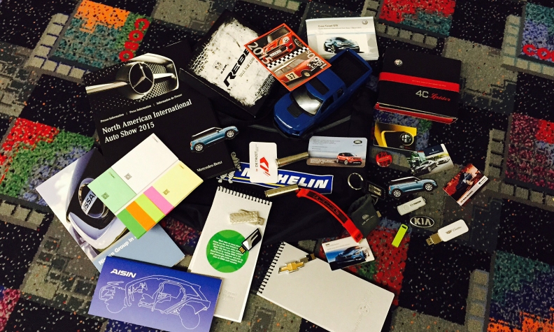 Auto show swag: 2015 Edition | Automotive News