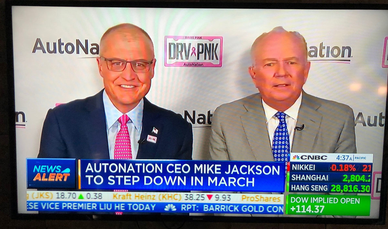 AutoNation picks auto industry outsider to replace Jackson as CEO ...