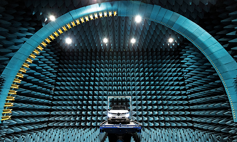 Anechoic chamber helps Renault fine-tune acoustic experience ...