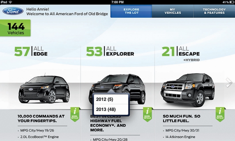 Ford rolls out dealership iPad app | Automotive News