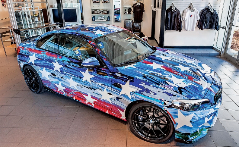 BMW store enlists wrap artists | Automotive News