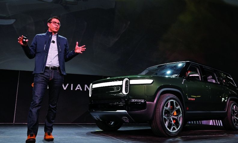 Rivian building repair network for battery-electric pickups, SUVs ...