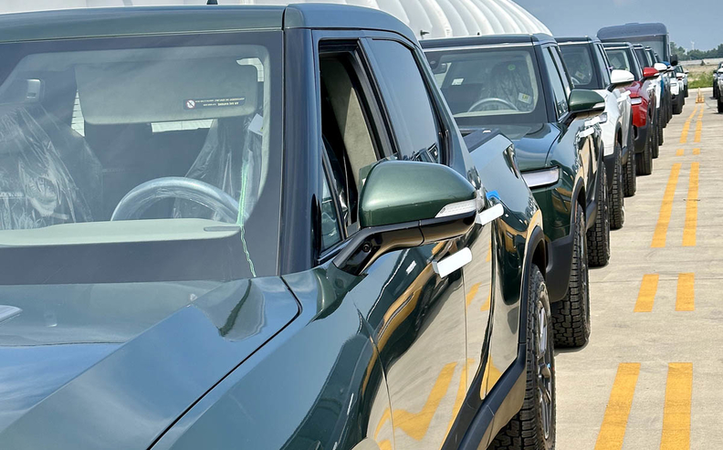 Rivian IPO, set to be 7th largest ever, could top $74 a share, report ...