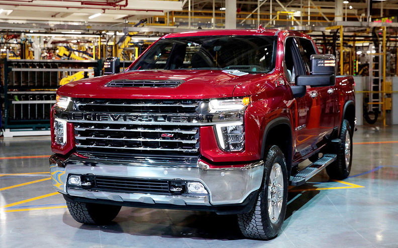 2020 Chevrolet Silverado HD pickup line | Automotive News