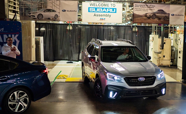 Subaru plant cancels shift due to supplier issue | Automotive News