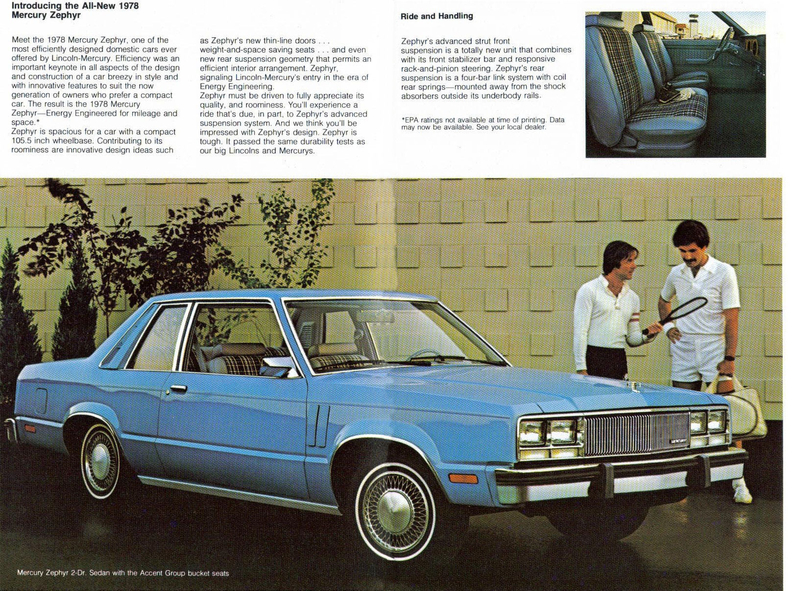 Ford Fairmont, Mercury Zephyr make showroom debuts in 1977 | Automotive ...