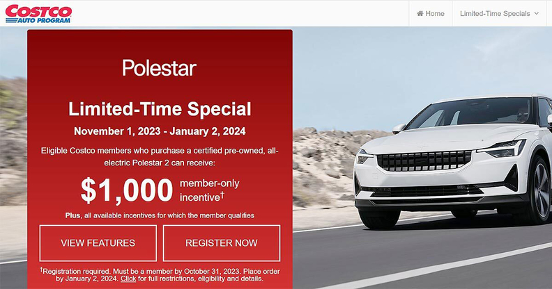 Costco Auto Program tests CPO EV interest with Polestar 2 | Automotive News