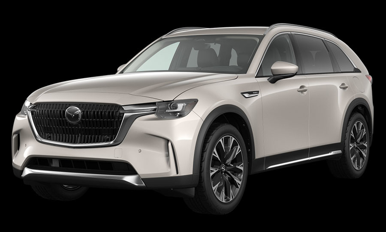 Mazda CX-90 will keep stylized M logo | Automotive News
