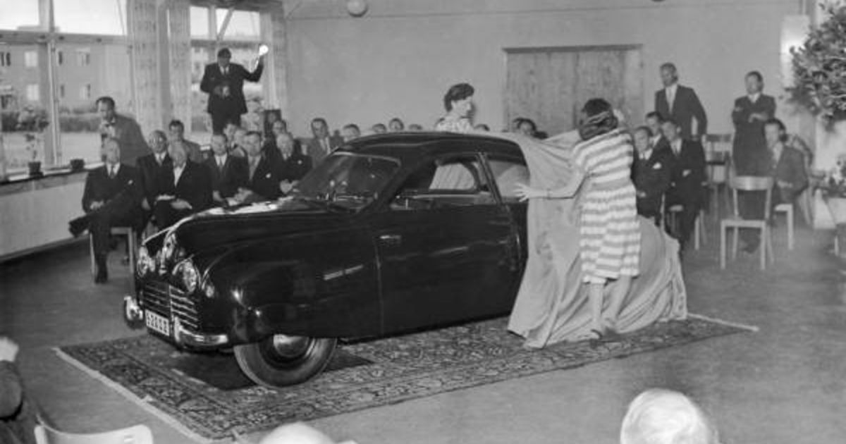 The first Saab is unveiled to the press | Automotive News