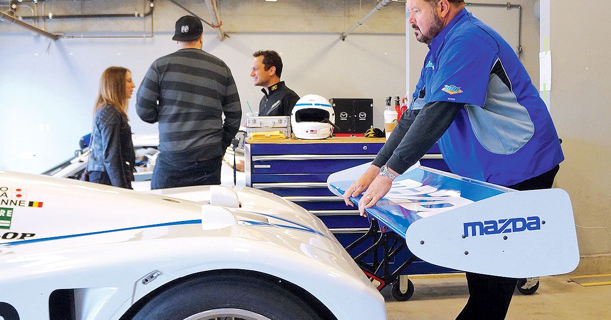 Mazda's Davis sees racing as a test of character | Automotive News