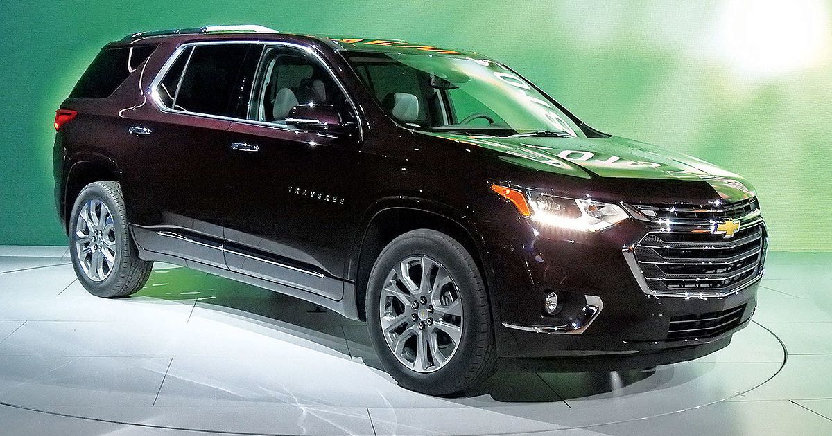 A lighter Traverse with high-end trim levels | Automotive News
