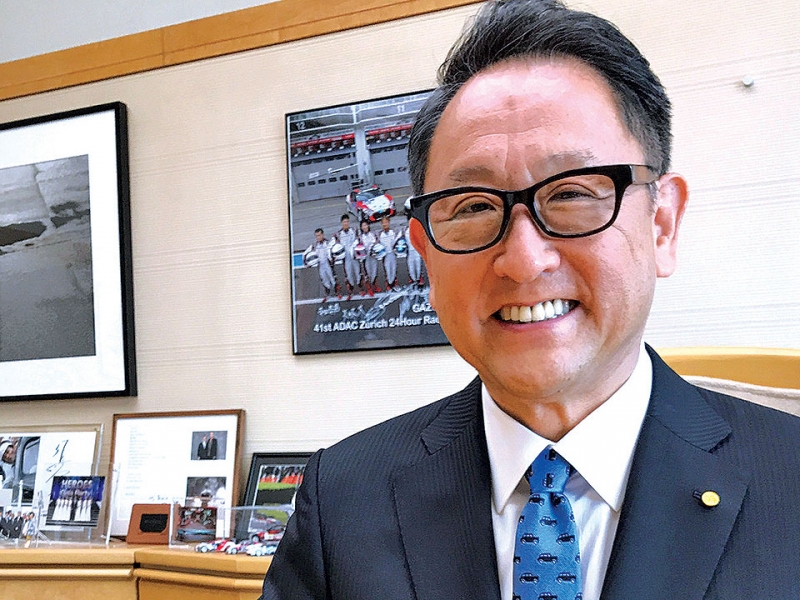 Toyota CEO mulls deals 'to survive in the future'