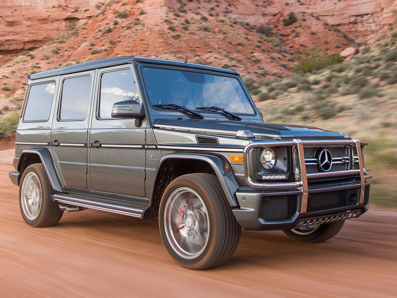 Mercedes' redesigned G class stays boxy