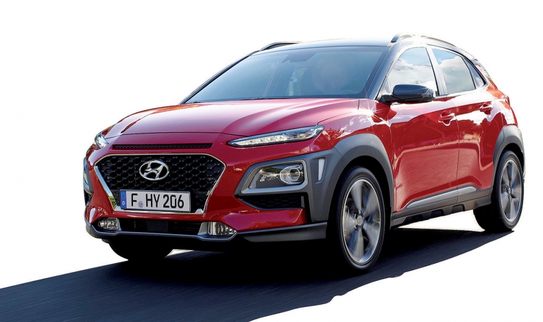 Hyundai Kona subcompact crossover will start in a hole | Automotive News